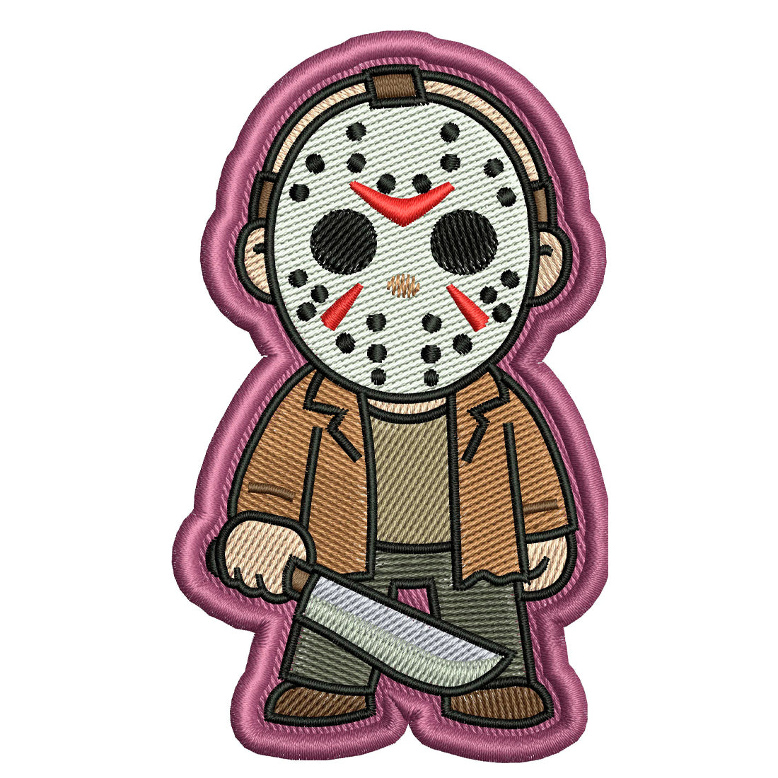 Jason Patch Embroidery Design – Cactus Embroidery Designs