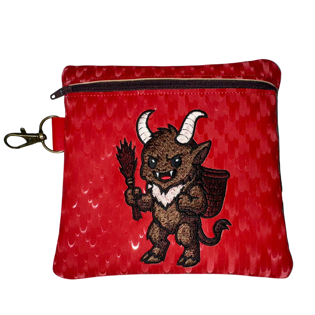 Krampus Patch Embroidery Design – Cactus Embroidery Designs
