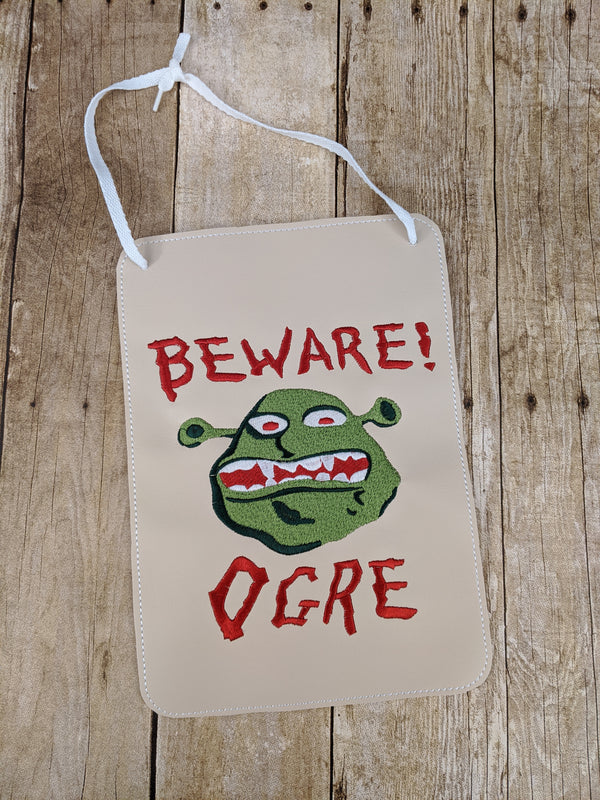 Beware OGRE! Embroidery Design – Cactus Embroidery Designs