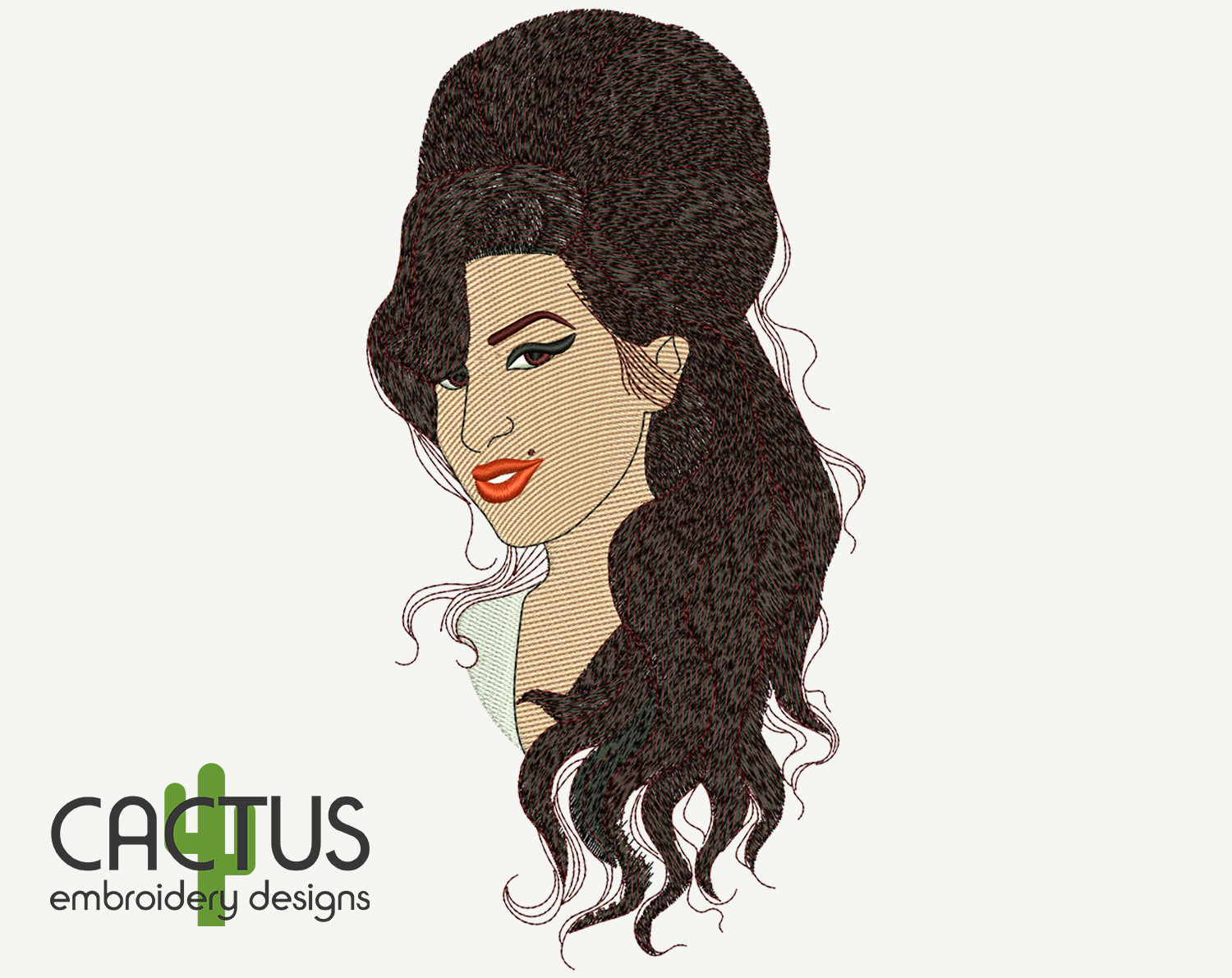 Amy Embroidery Design – Cactus Embroidery Designs