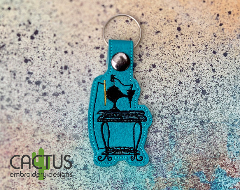 Sewing Machine Snap Tab – Cactus Embroidery Designs