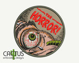 The Horror Patch Embroidery Design – Cactus Embroidery Designs